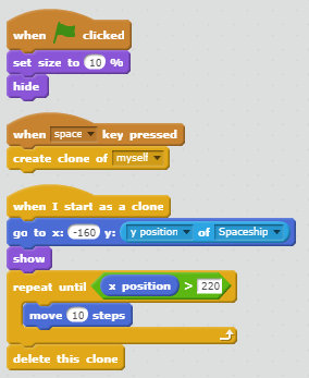 Scratch Astro Blaster