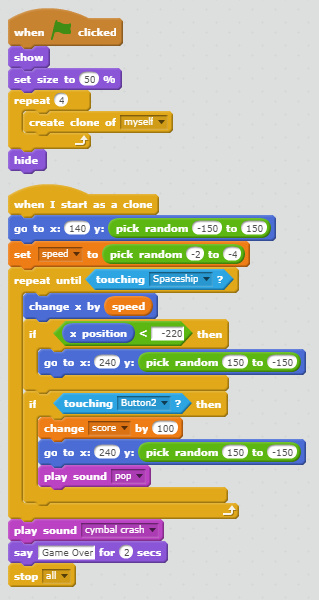 Scratch Astro Blaster